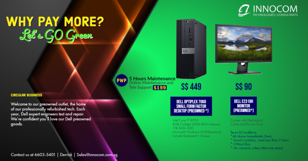 Refurbished Offer → Innocom Technologies