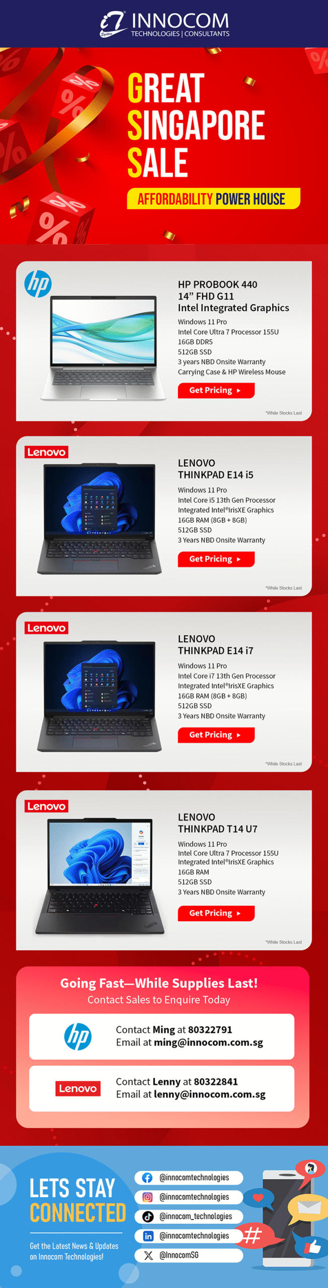 Hardware Sale → Innocom Technologies